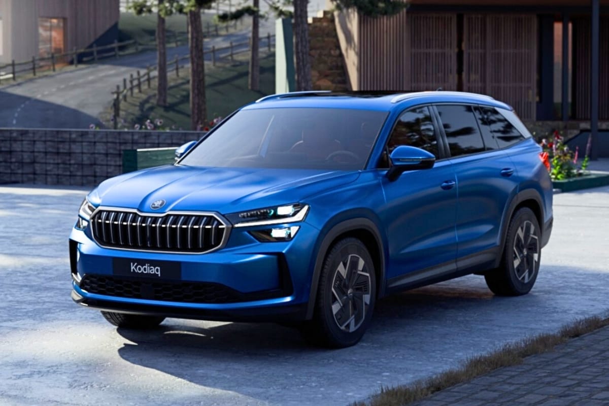 Skoda Kodiaq Color Race Blue Image – Kodiaq Photos in India | Autocar India